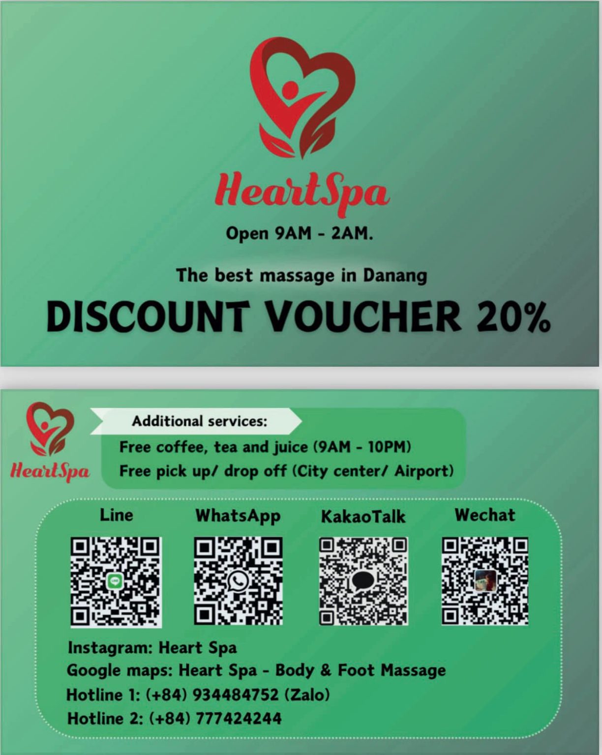 HeartSpa - Dịch Vụ Massage Phục Hồi Sức Khoẻ Tại TP Đà Nẵng